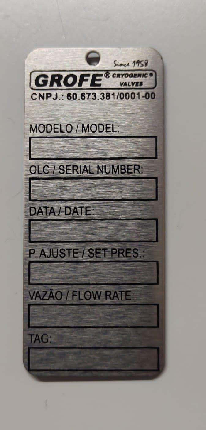 PLACA DE AÇO INOX - Solucões Industriais